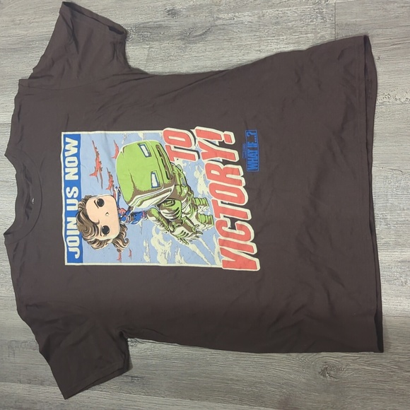 Funko | Shirts | Funko Pop Marvel Tshirt Join Us Now To Victory | Poshmark